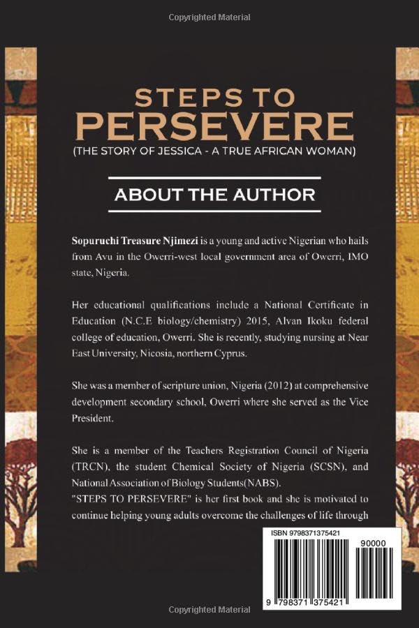 Steps To Persevere: The Story of Jessica -A True African Woman