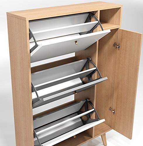 N/A Fashion Shoe Simple Hall -Thin Tipping Door Doorway Multifunctional Cabinet