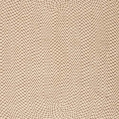 SAFAVIEH Braided Collection 4' x 6' Oval Beige/Brown BRD173A Handmade Country Cottage Reversible Cotton Area Rug