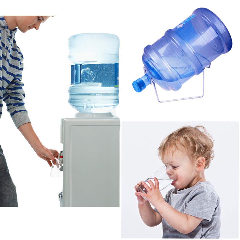 Zddaoole 30 Pack Non Spill Caps,Reusable 55mm 3 and 5 Gallon Water Bottle Snap On Cap,Replacement Non-Spill Anti Splash Water Jug Caps