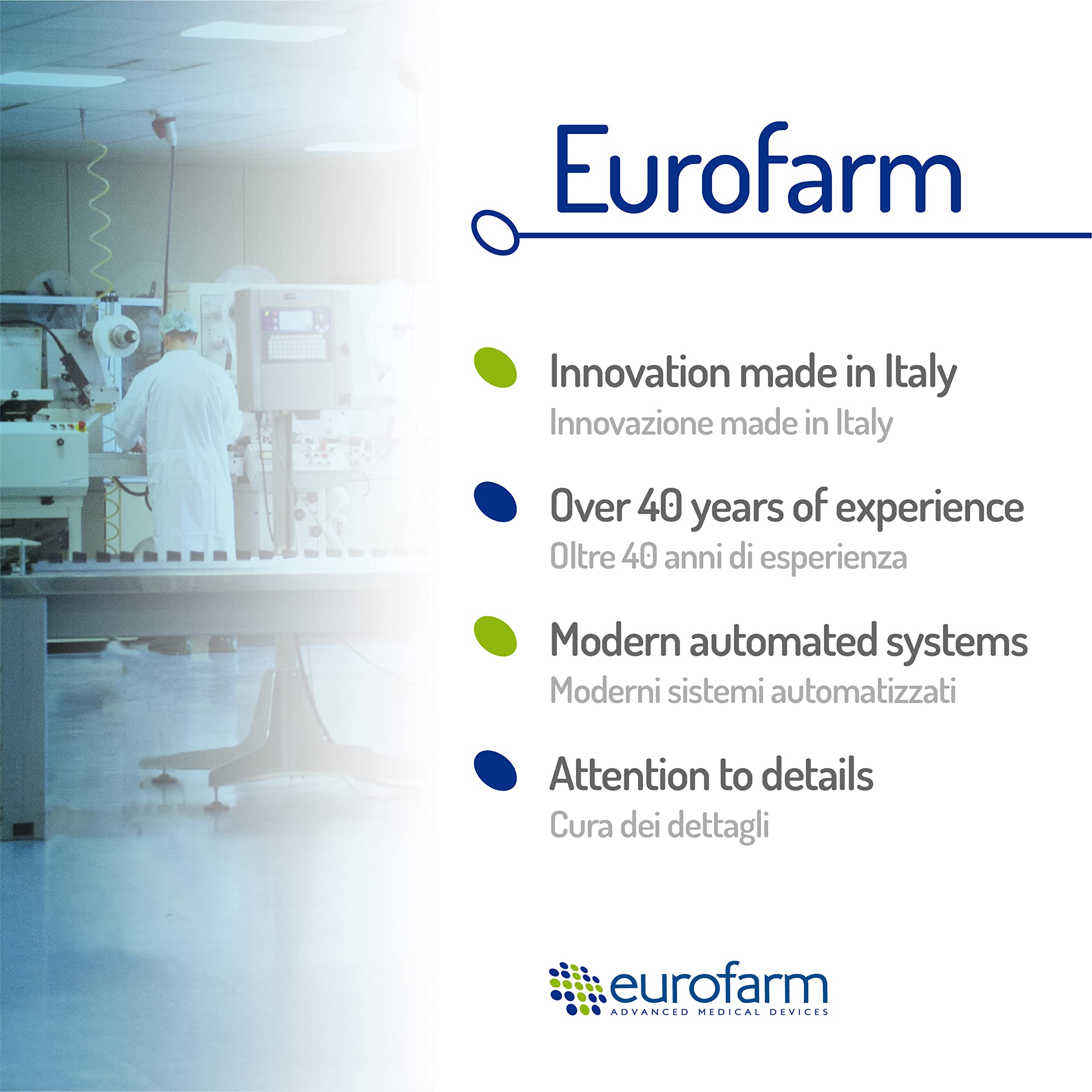 Eurosorb 4 x 8 Inches Ulcer Wound Dressing β High Integrity Calcium Alginate Fibers, Sterile Soft and Highly Absorbent Dressing β 5 Pieces