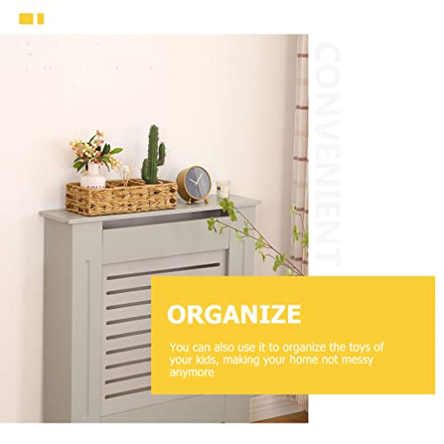 STOBAZA Coffee Station Organizer Coffee Bar Box Countertop Sugar Holder Tea Bag Storage Bin Cosmetics Sundries Organizer Caddy for Home Hotel Restaurant