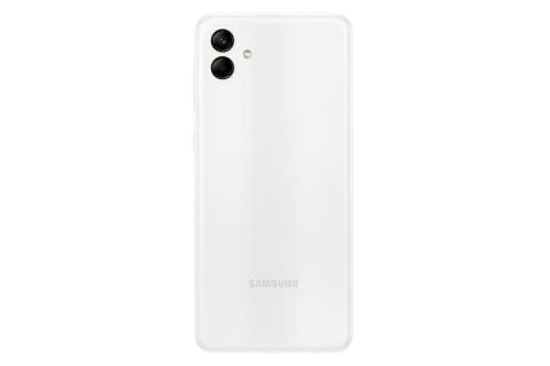 SAMSUNG Galaxy A04 (SM-A045F/DS) Dual SIM,32GB + 3GB, Factory Unlocked GSM, International Version (Fast Car Charger Bundle) - No Warranty - (White)