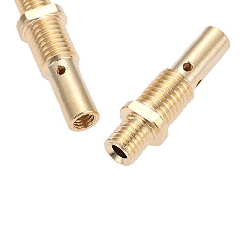 Mig Welding Gun Kit .030" Replacement for Lincoln Magnum 100L Tweco Mini/#1: 20Pcs Contact Tips 11-30 0.030" + 2pcs Gas Nozzles 21-50 1/2" + 2pcs 35-50 Welding Gas Diffuser
