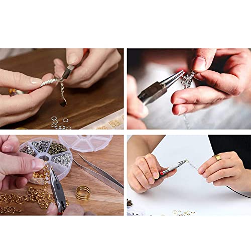 Sterling Silver Jump Rings for Jewelry Making 4mm 5mm 6mm 925 Sterling Silver Open Jump Rings for DIY(60 PCS)