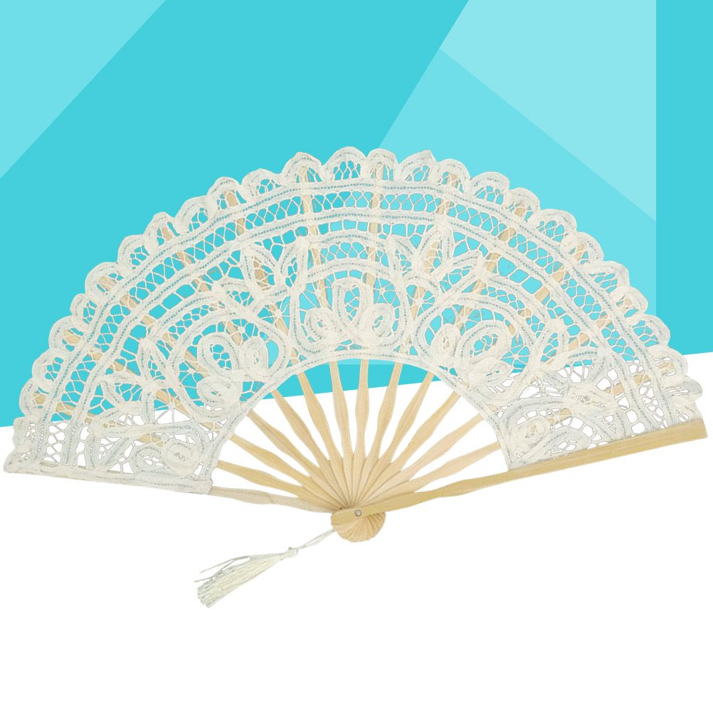 Hand Fans for Women Cotton Fan Dancing Fans Lace Fan Bamboo Fan Folding Fan