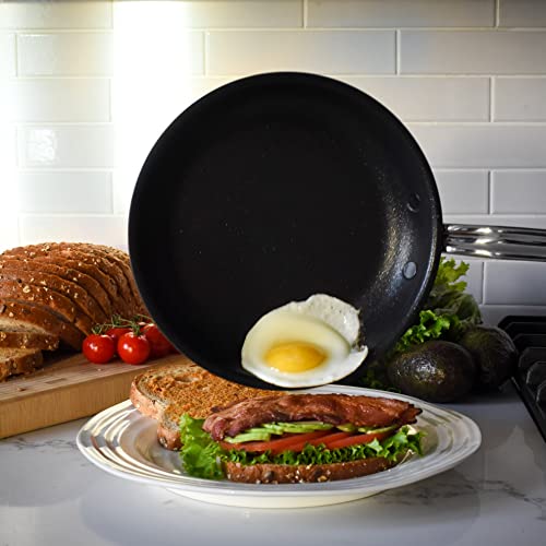 Hestan - ProBond Collection - TITUM 100% Triple Bonded Nonstick Stainless Steel Frying Pan, Induction Cooktop Compatible, Made without PFOAs (11-Inch)