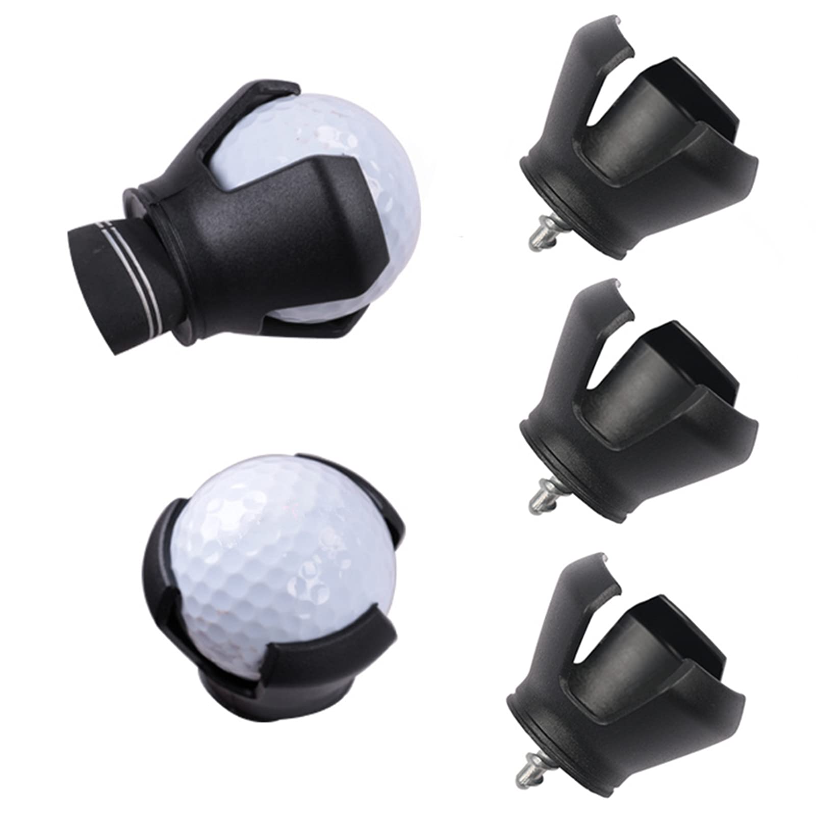 Golf Gifts for Men,3-Prong Golf Ball Retriever Grabber Claw,Manual Golf Ball Pick Up Retriever- 3 Pack Golf Grabber Claw Sucker Tool