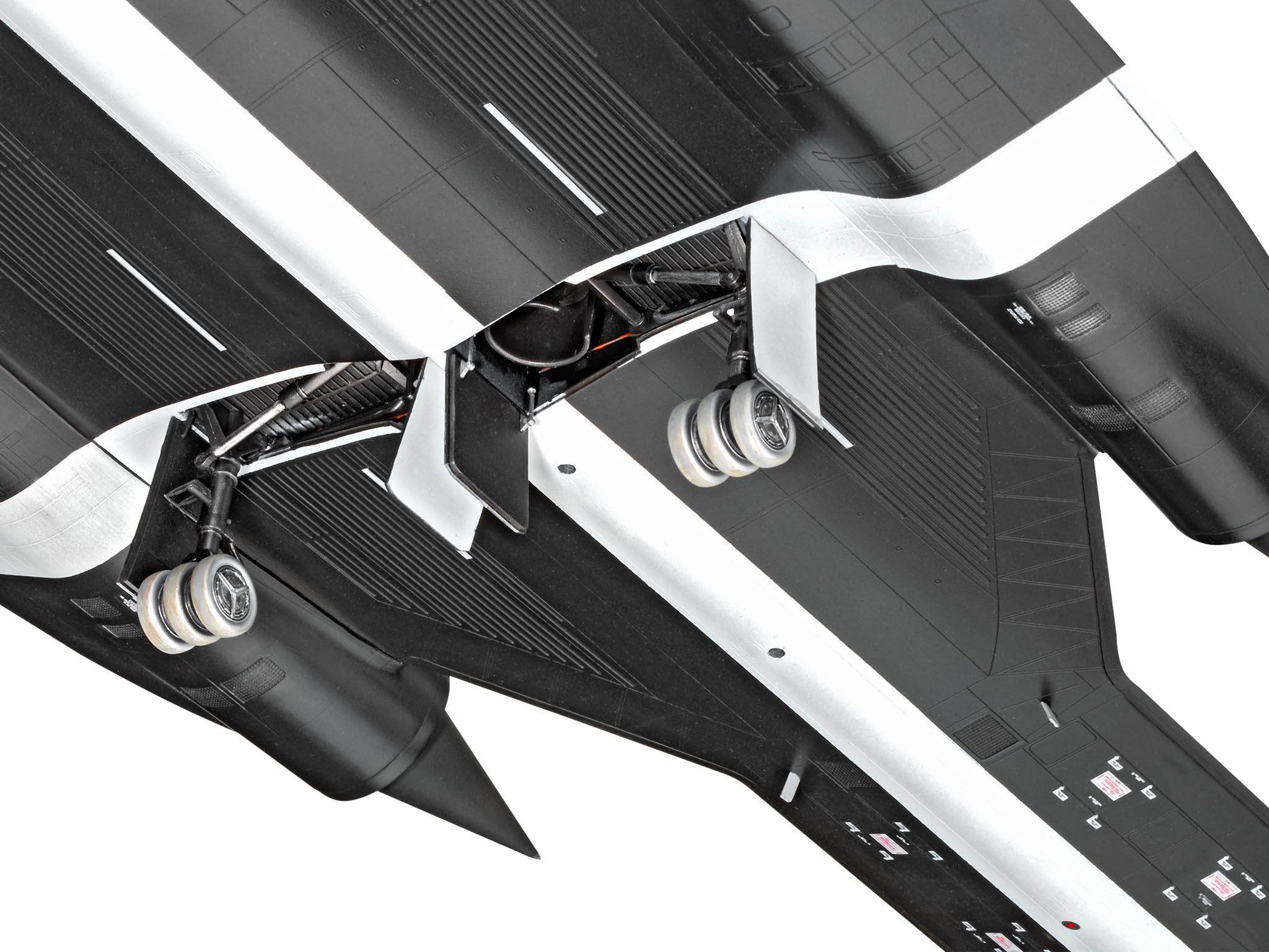 Revell Level 5 Model Kit Lockheed SR-71A Blackbird Stealth Aircraft The World's Fastest Stealth Jet 1/48 Scale Model