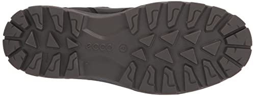 ECCO Men's Rugged Track High Waterproof Hiking Boot, Black, 8-8.5