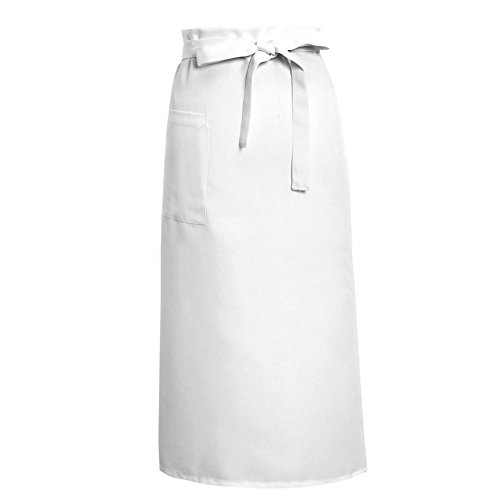 zuarfy Kitchen Aprons Half-length Long Waist Apron Catering Chefs Waiters Uniform New