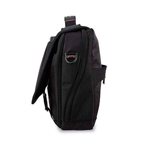 Samsonite Pro Slim Messenger, Black, 15.6-Inch