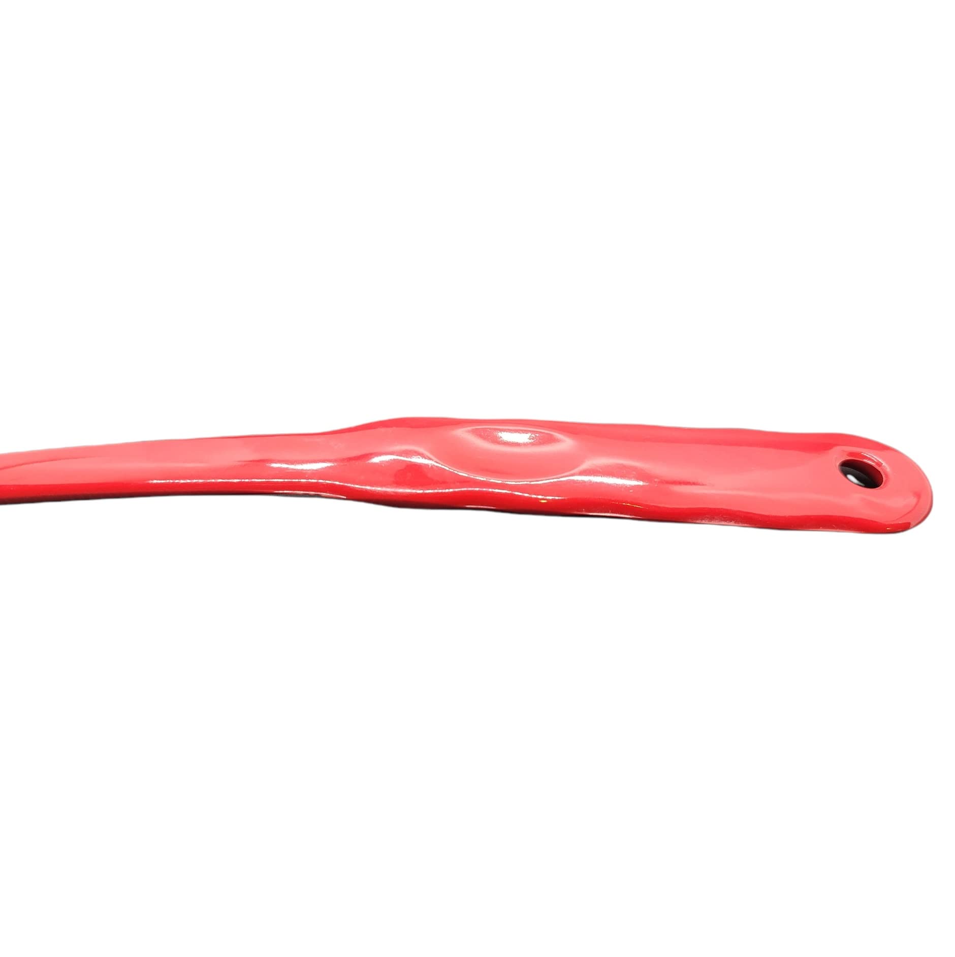 Handy Housewares 12.5" Long Handled Colorful Melamine Basting/Serving Spoon (Red, 1 Pack)