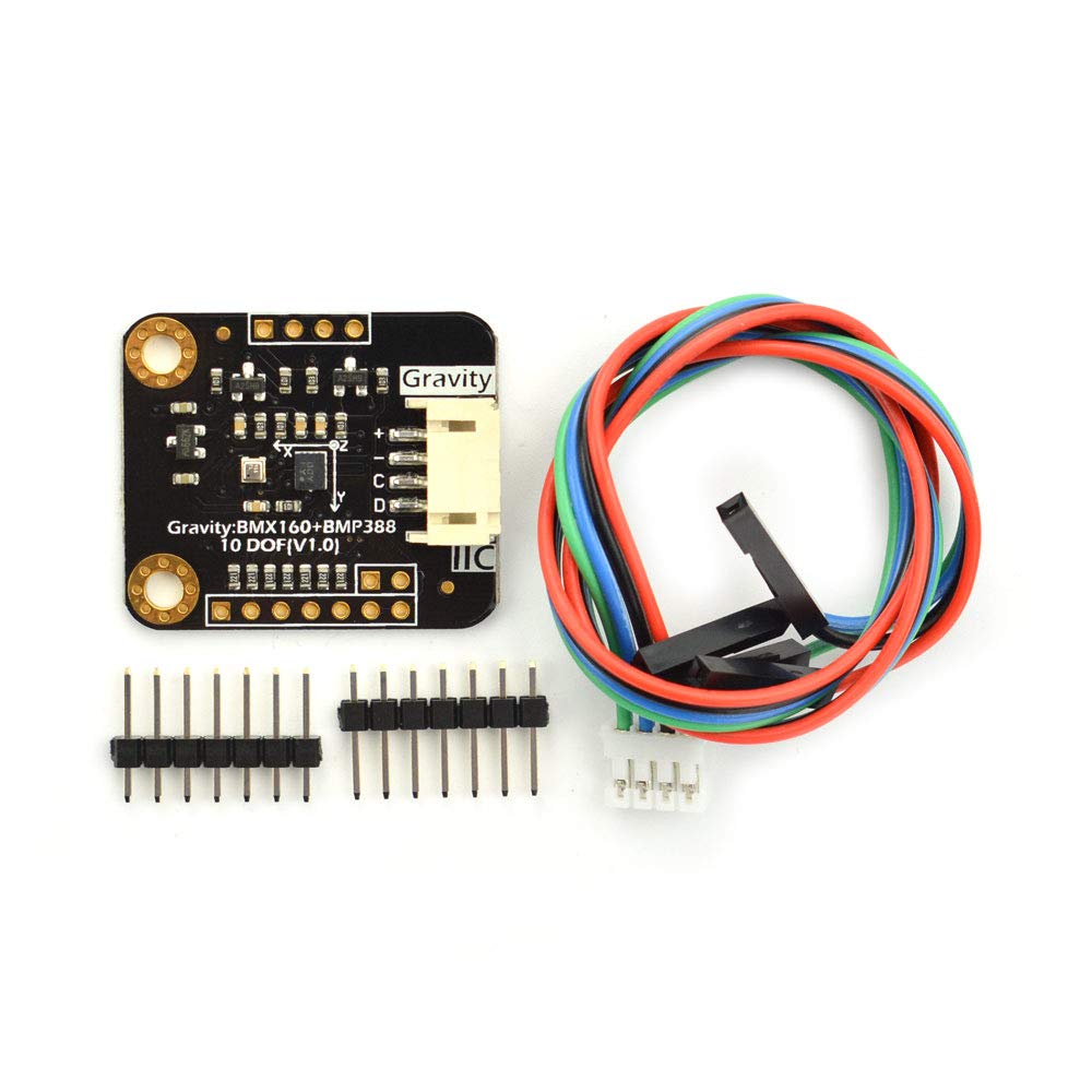 Gravity: BMX160+BMP388 10 DOF IMU Sensor | Suitable for Using in Drone Applications