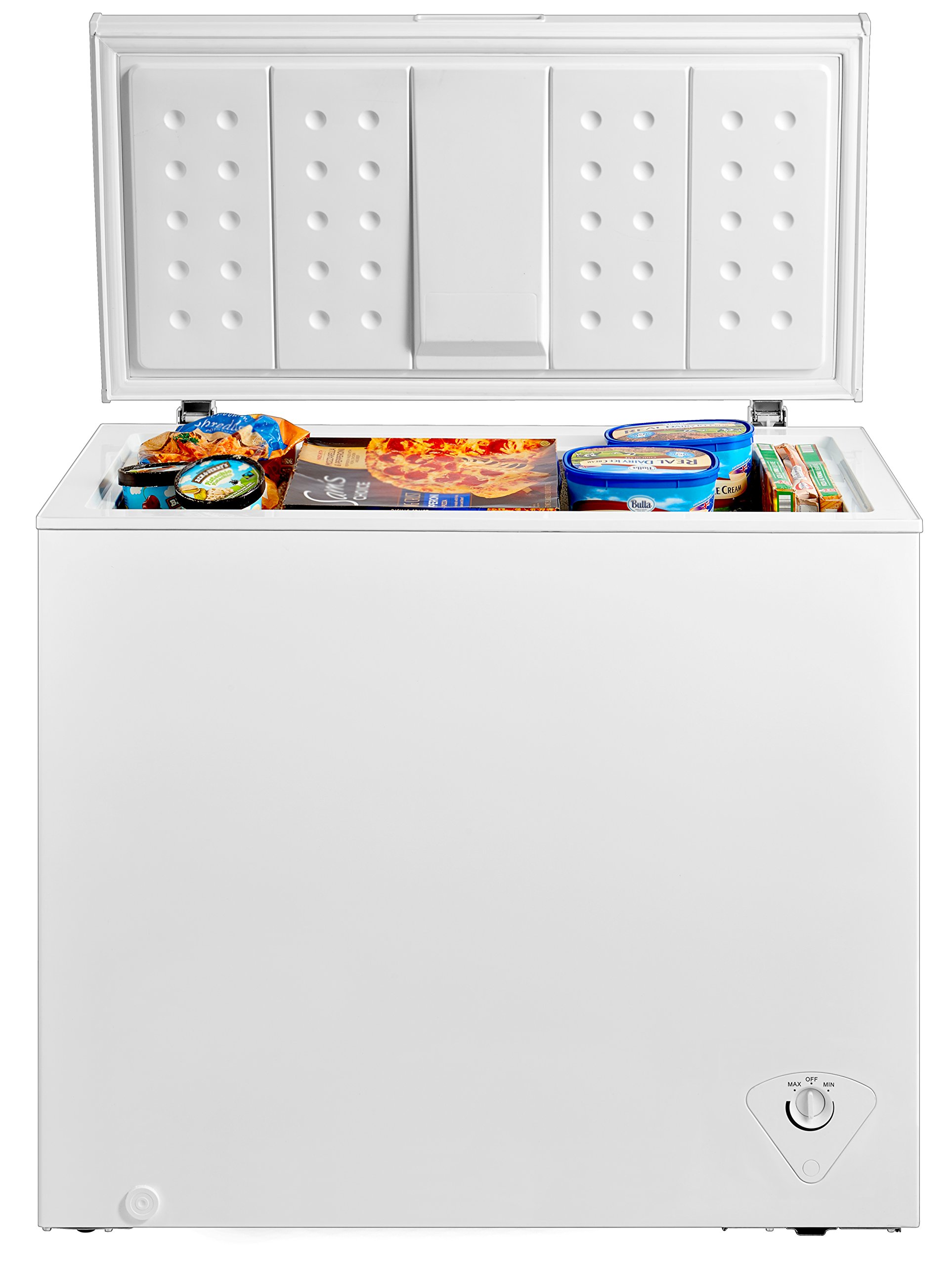 Midea WHS-258C1 Single Door Chest Freezer, 7.0 Cubic Feet, White