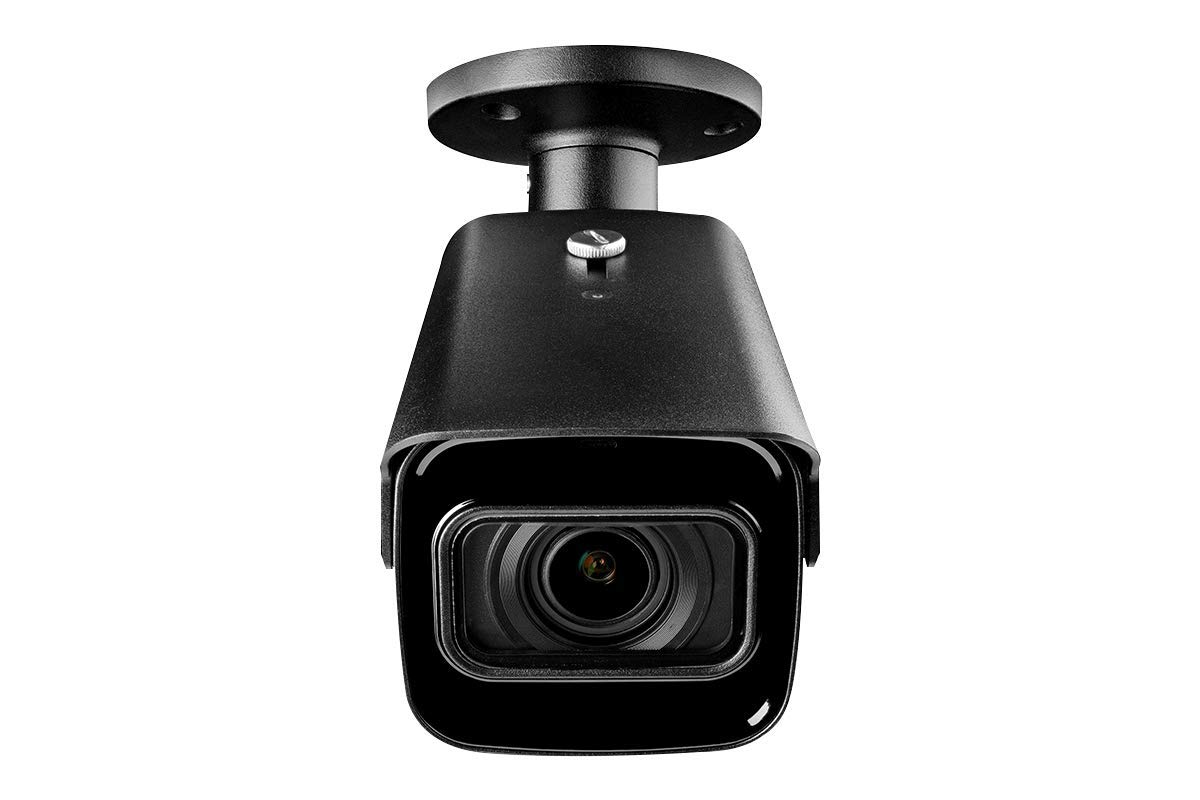 Lorex LNB9282B 4K (8MP) Motorized Varifocal Smart IP Black Security Camera with 4X Optical Zoom and Real-Time 30FPS Recording, 150ft Night Vision, IP67, Black, Camera Only (M. Refurbished)