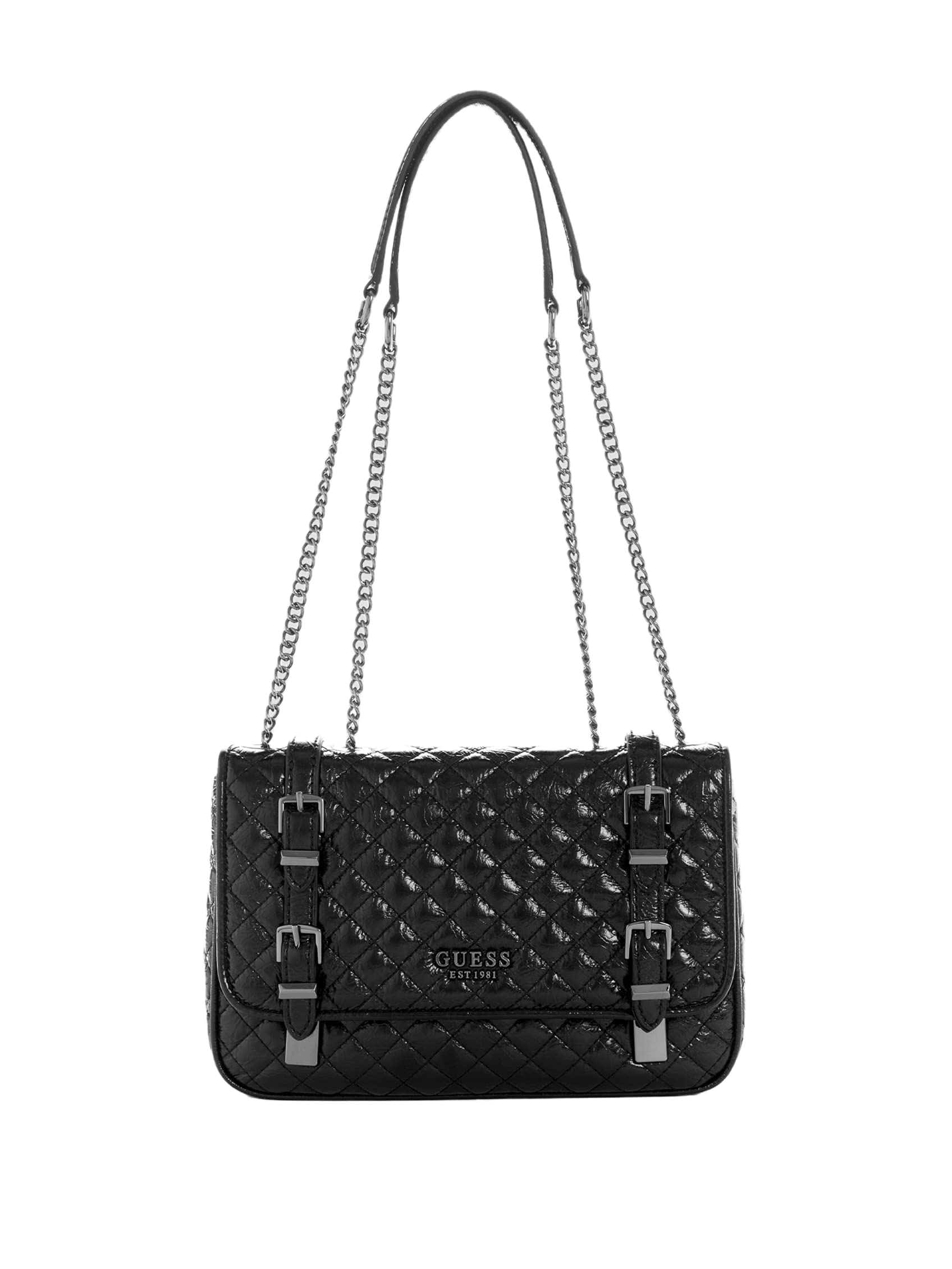 GUESS US Adam Quilted Convertible Crossbody