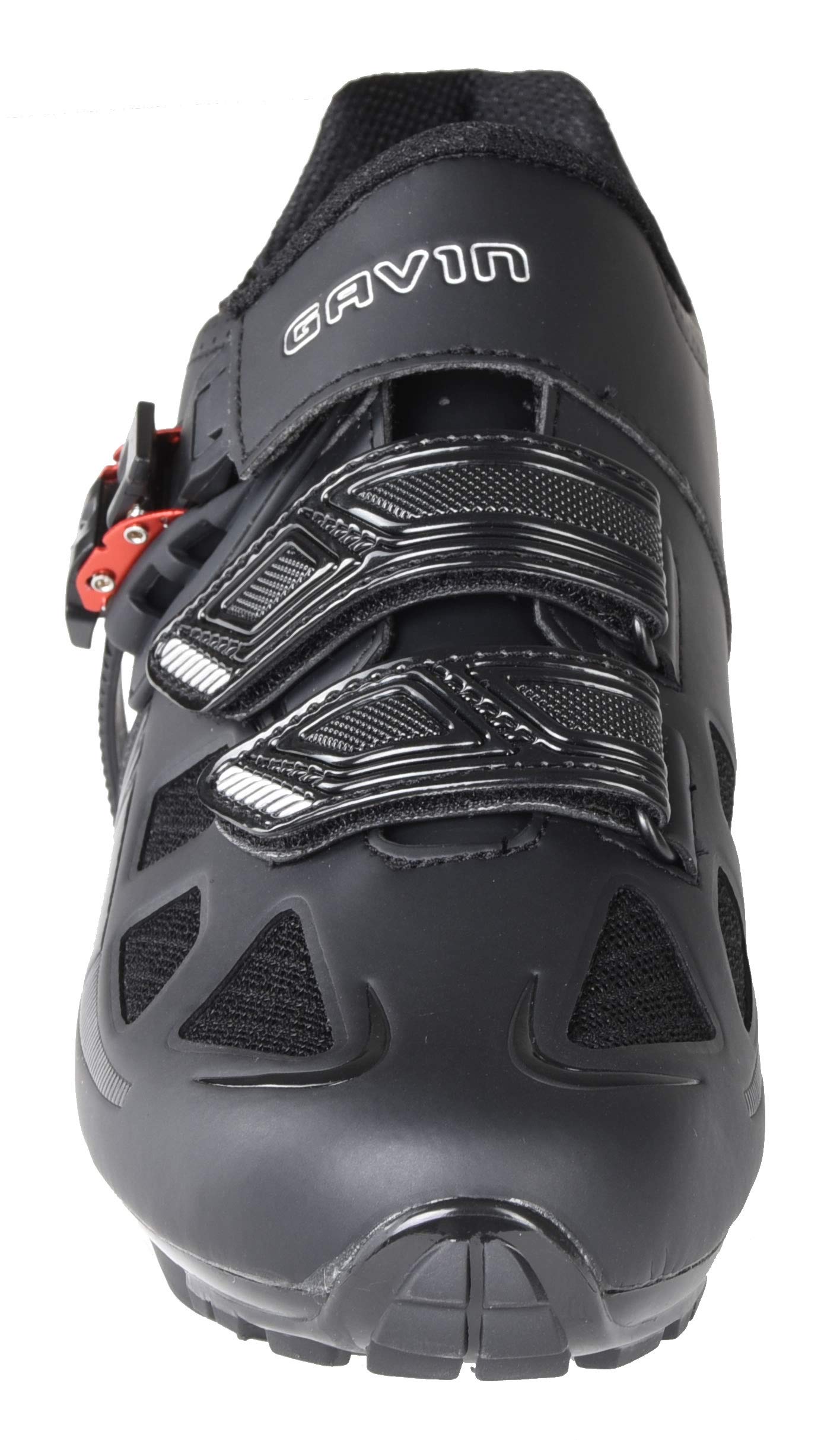 Gavin Elite MTB Cycling Shoe, Mountain Bike Shoe - SPD Cleat Compatible Black