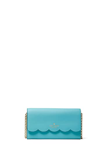 Kate Spade Gemma Wallet on a Chain Crossbody Handbag (Stone blue)