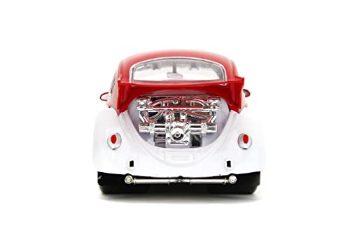 Punch Buggy Slug Bug 1:24 1959 Volkswagen Drag Beetle Die-Cast Car, Toys for Kids and Adults