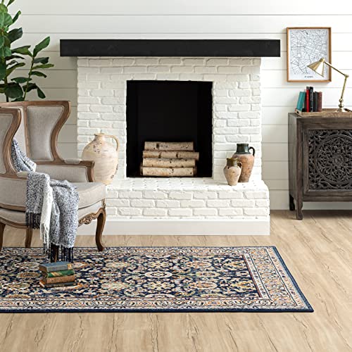 Mohawk Home 5' x 5' Round Non Slip Rug Pad Gripper, Made in USA, Grips Keeps Area Rugs in Place β Safe For All Floors