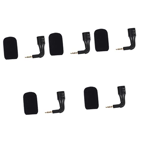 Mikinona 5pcs filming recording microphone wireless microphone wireless mics phone microphone microphones for kids singing accessory tablet microphone karaoke tool Singing Microphone type
