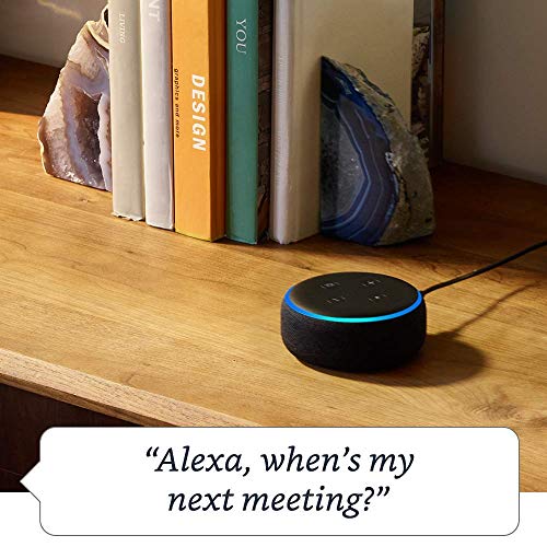 Echo Dot (3rd Gen) Charcoal Bundle with Sengled Wi-Fi Smart Bulb