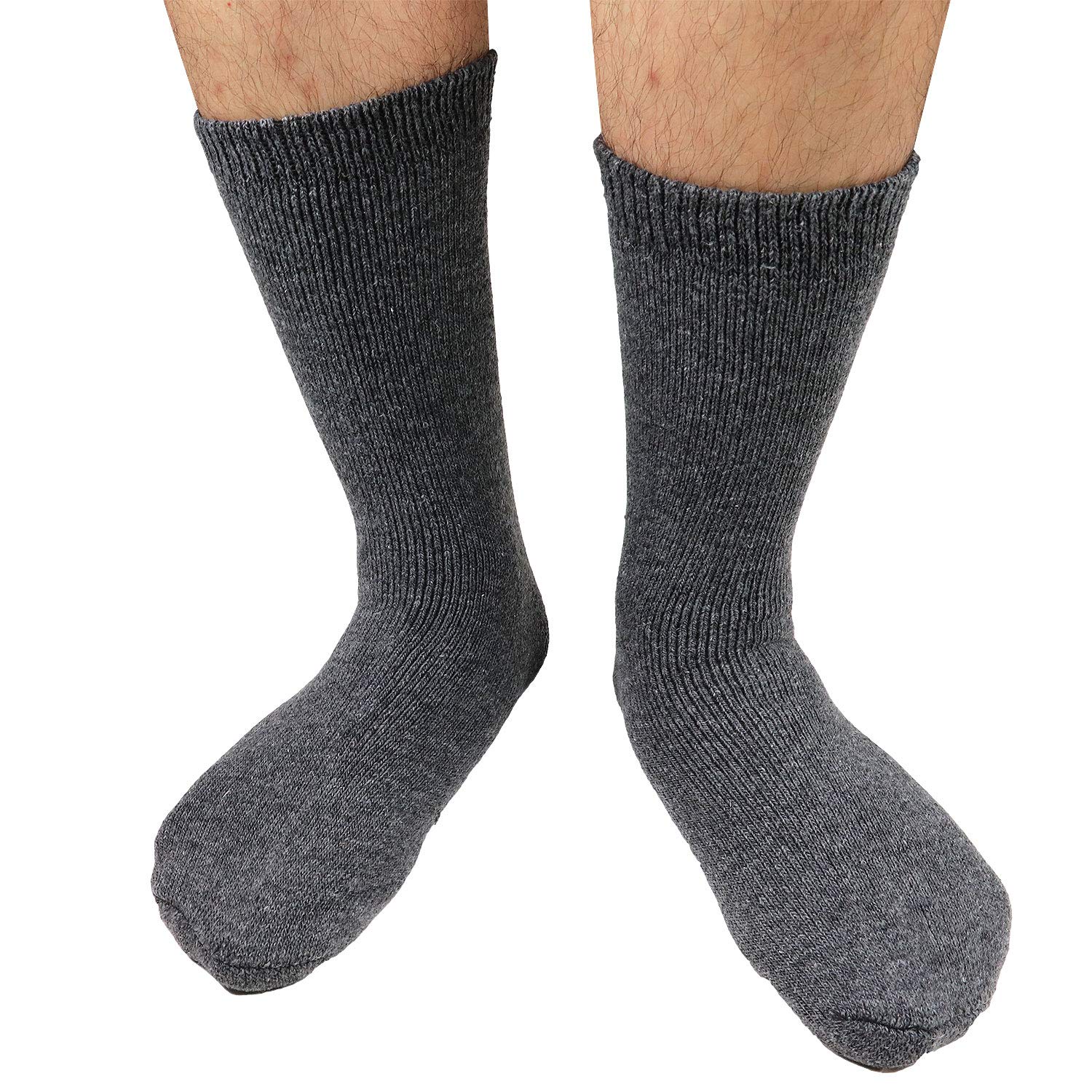 Falari 6-Pack Men's Winter Thermal Socks Ultra Warm For Cold Weather Out Door Activities
