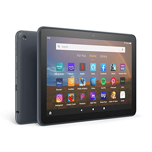 Fire HD 8 Plus tablet, HD display, 32 GB, (2020 release), our best 8" tablet for portable entertainment, Slate, without lockscreen ads
