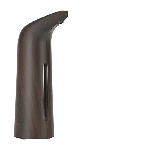 FEEGAR Automatic Soap Dispenser Touchless Liquid Smart Sensor Hands Free Sanitizer Induction Shampoo Hand Soap Dispenser (Color : Dark Wood Grain)