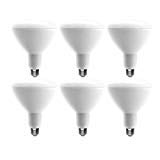 Ecosmart 75w LED BR40 Dimmable Floodlights Daylight 6-Pack