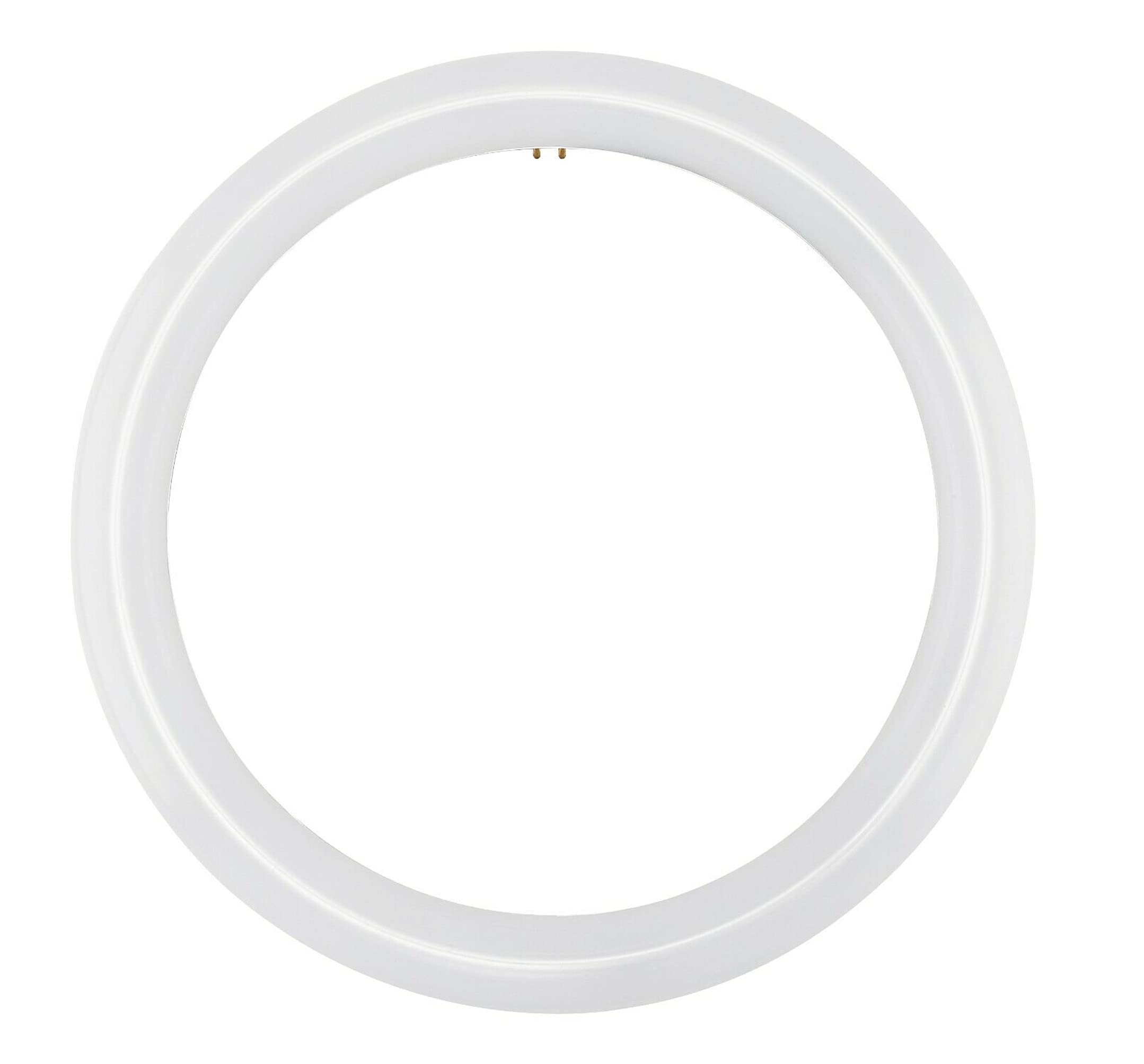 NYLL - 16 Inch/ 16" Plug & Play T9 Circline LED Lamp - Cool White (4100K) Circular Bulb Directly Relamp 40 Watt Fluorescent Bulb FC16T9/CW, FCL40 (without rewiring or modification) - Ballast Required!