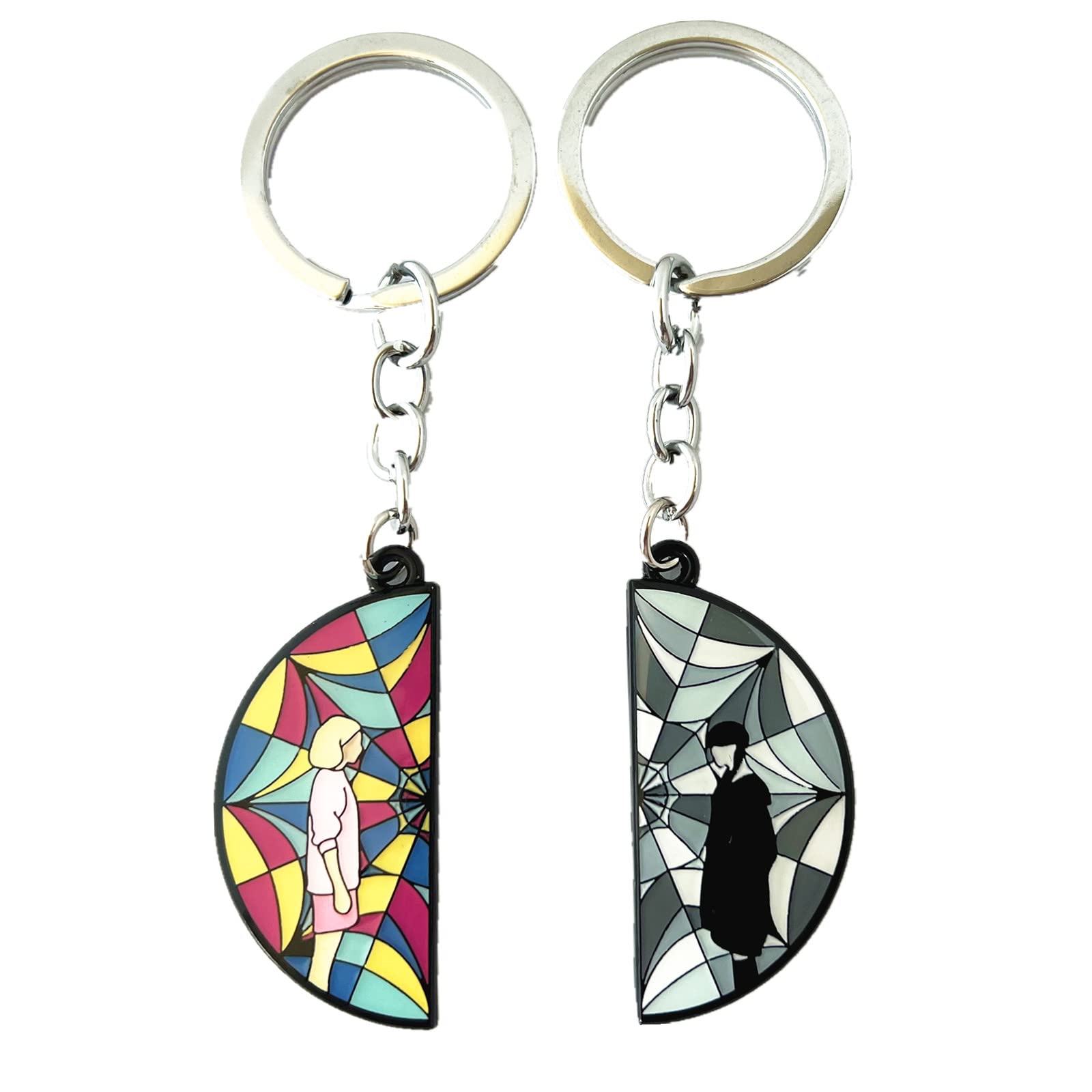Keychain Metal Cartoon Horror Keychain for Women