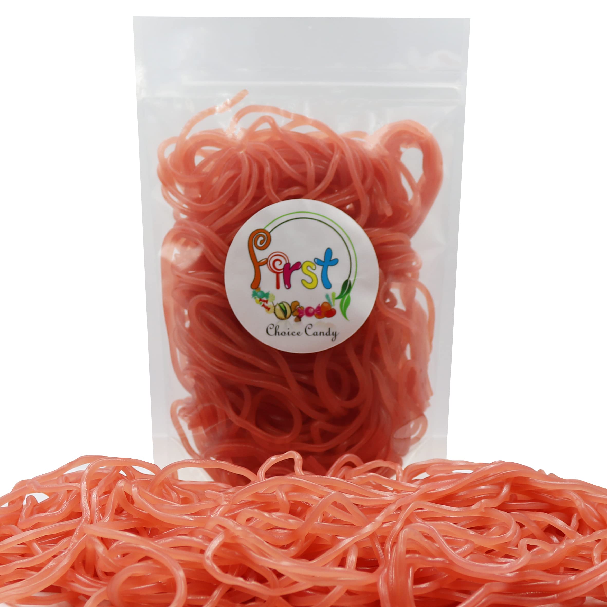 FirstChoiceCandy Juicy Licorice Laces Candy (1 Pound (Pack of 1), Cotton Candy)