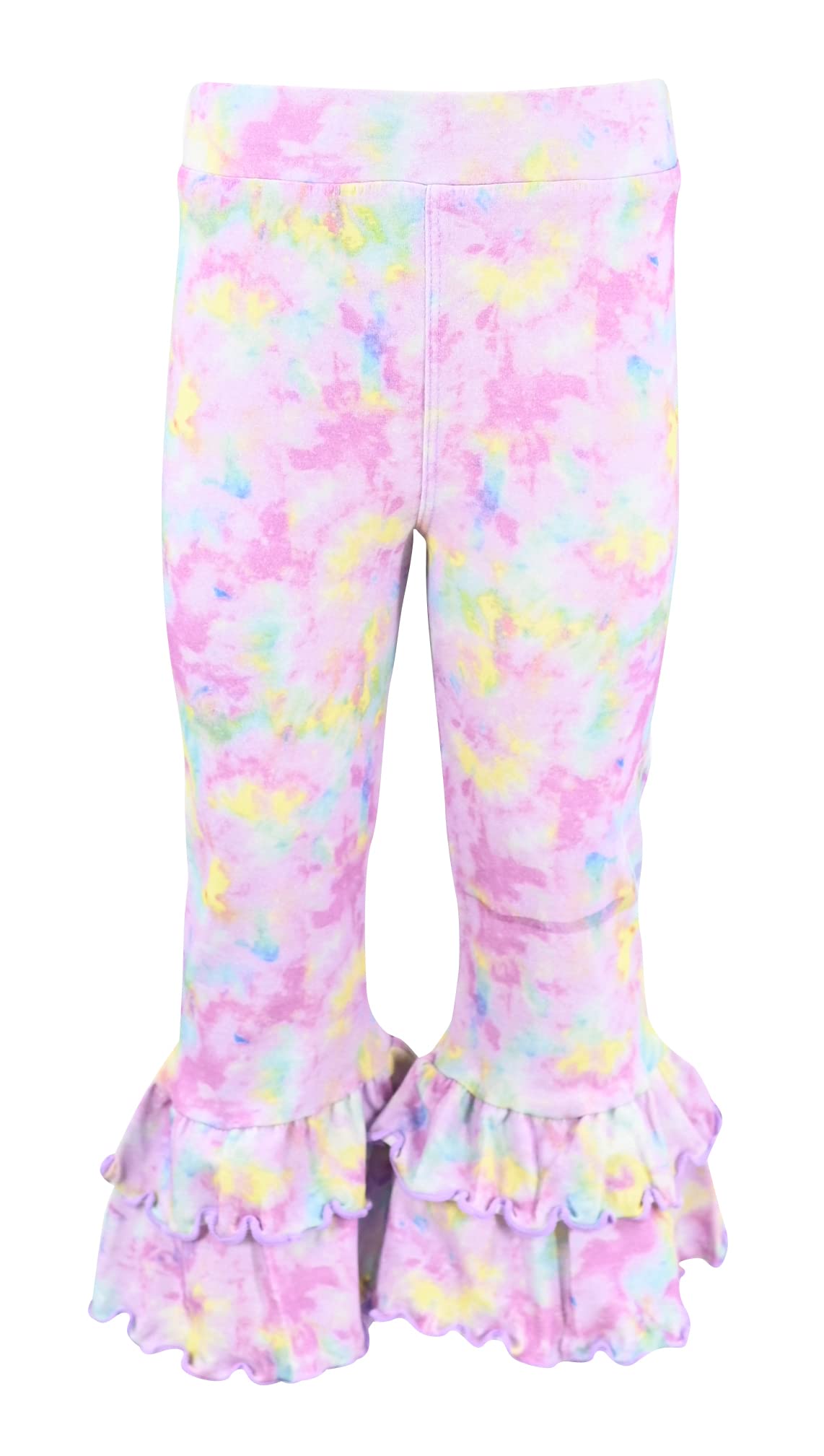 Unique Baby Girls Cutest Bunny Ever Easter Pant Set Outfit (10Y, Pink)