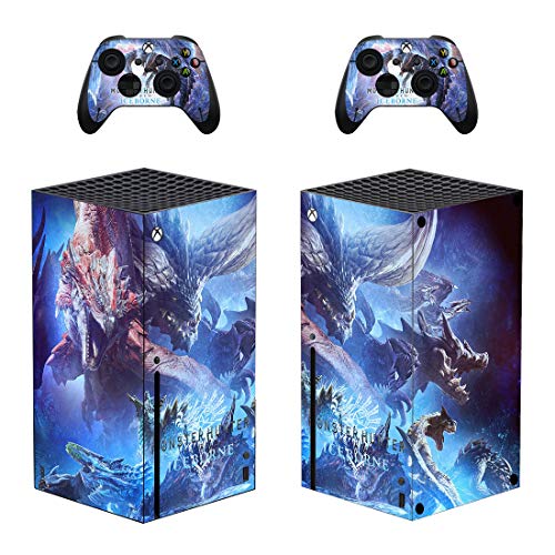 FELIPE SEIJI KUBA Xbox Series X Console and 2 Controllers Skin Set - Ice Born – Xbox Series X Vinyl