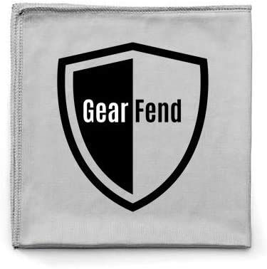 GearFend 6.5” Flexible Universal Tripod, with Mount for Action Cameras Plus Microfiber Cloth