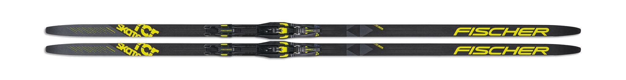Fischer RCR Skate Medium IFP, Color: Black/Yellow, Size: 181 (N22519-181)