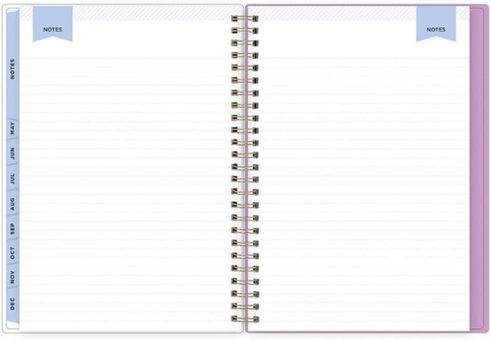January 2024 x December 2024 Vertical Hourly Appointment Year Round Planner Notes,Weekly/Monthly 5.875"x8.625" Celebration Floral - Day Designer and BallPoint Crystal Daimond Pen