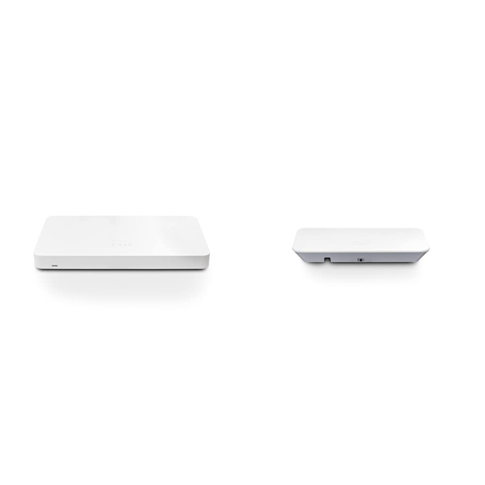 Meraki Go Ethernet Router Firewall Plus + WiFi 6 Access Point | Cloud Managed | Cisco