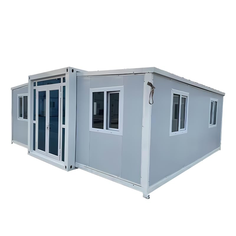 Miniature Modular Home, Lightweight Prefab House, Portable Tiny House, Micro Living Unit, 20ft 30ft 40ft for Garden Studios, Guest Houses, Mobile Clinics, Outdoor Events, Eco-Tourism Lodges