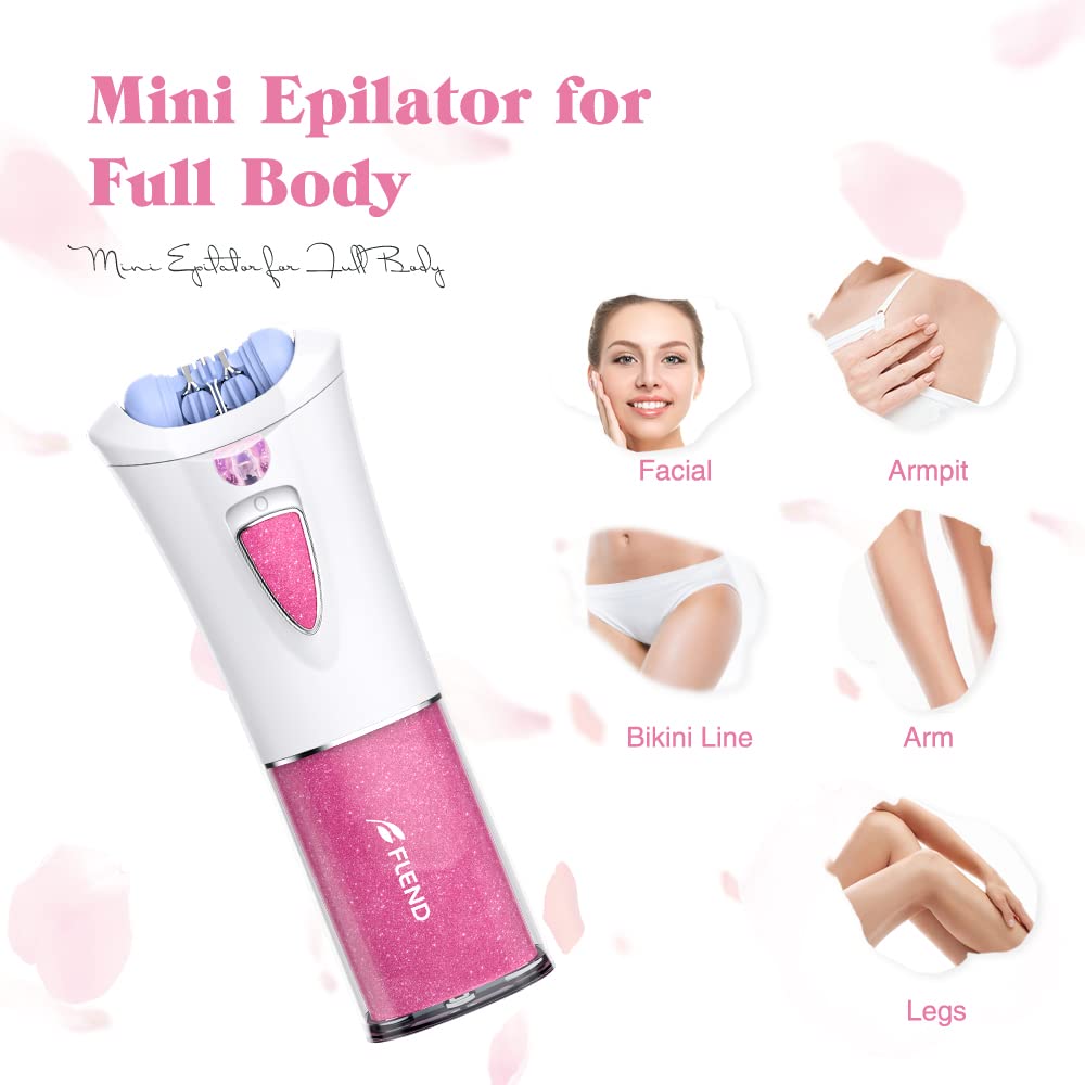 Keda. Epilator Smooth Glide for Women Face Facial Hair Remover Removal Cordless Legs Bikini, 1.0 Count