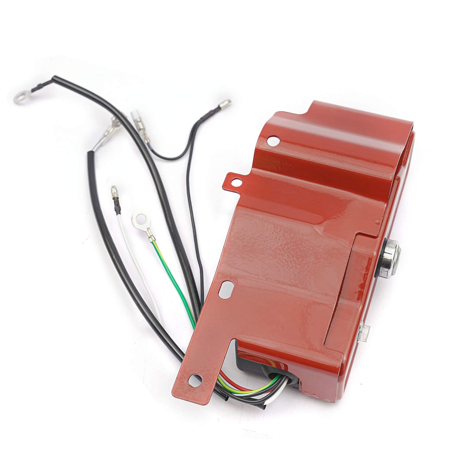 Electric Start Kit Compatible with Honda GX 390 11 HP 13 HP Electric Start Motor Ignition Kit Flywheel Starter Key Switch Coil Fan Cover Shroud - Kit for Washers, Lawn Equipment, Generator