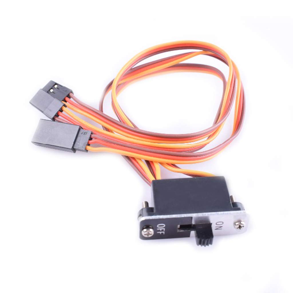 FLASH HOBBY 2pcs JR Heavy Duty RC Aluminum Switch Connectors Accessory for Receiver RC Accessories