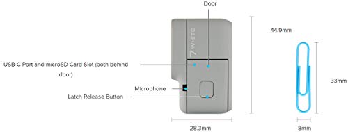 GoPro HERO7 White - E-Commerce Packaging - Waterproof Digital Action Camera with Touch Screen 4K HD Video 10MP Photos Live Streaming Stabilization (Renewed)