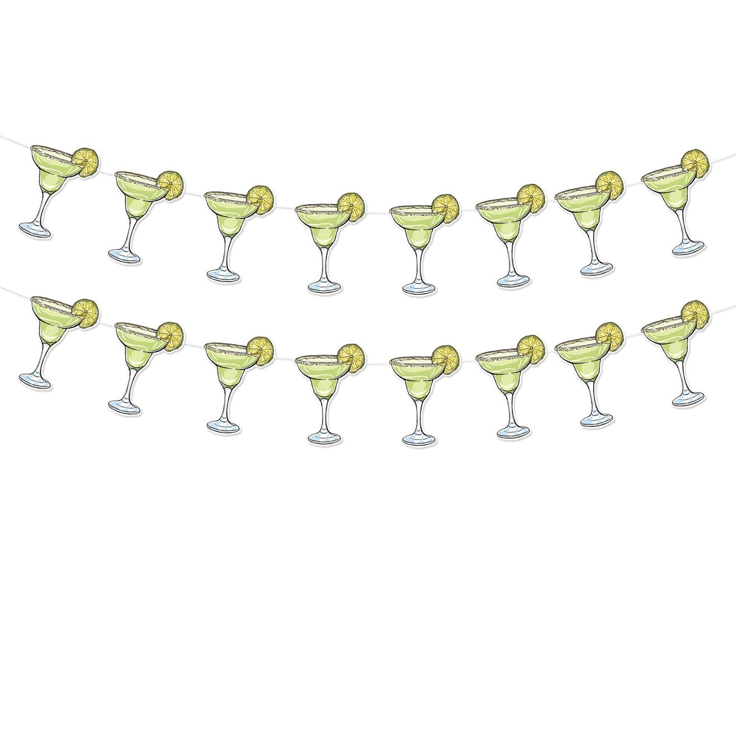 Margarita Party Banner, Margarita Bachelorette Party Decoraitons, Margarita Birthday Party Decorations,Margarita Garland Banner for Bachelorette Birthday Party Decorations,JLQ Margarita Party Supplies