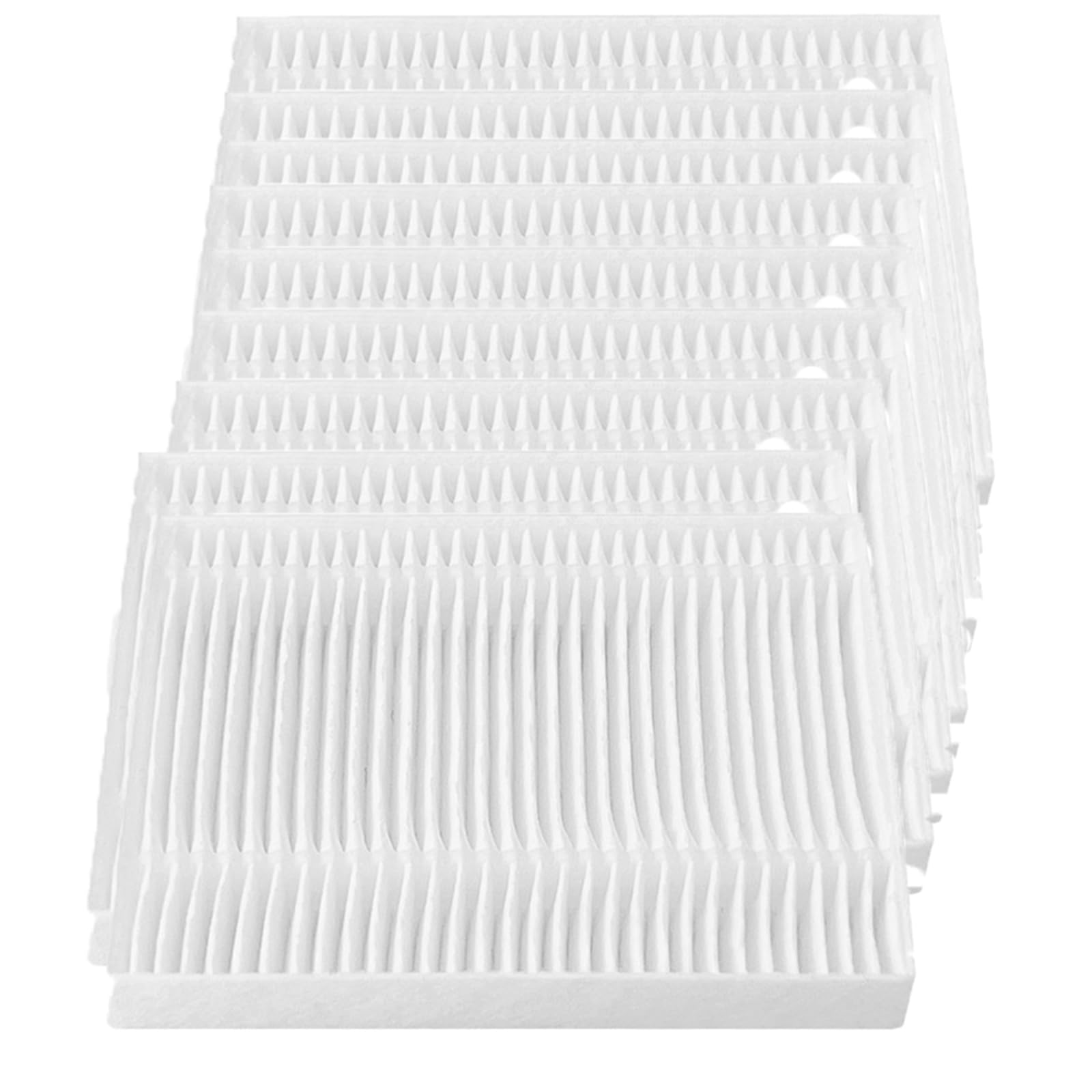 NUHFUFA 10 PCS HEPA Filters Replacement Part Robot Vacuum Cleaner Accessories Compatible with Eufy Clean L50/L60