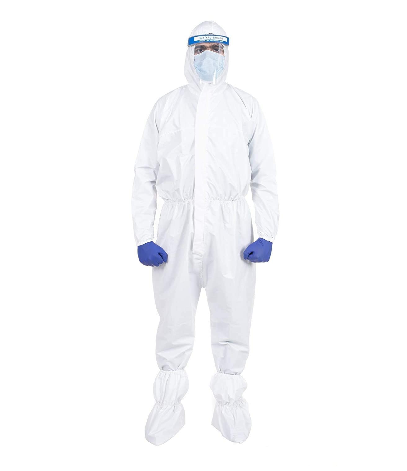 GCOCL Disposable Isolation Coveralls - L