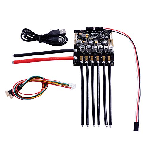 Flipsky Mini Dual ESC 6.6 150A with CAN Switch, Electric Speed Controller with Aluminum Anodized Heat Sink, for Electric Skateboard ESC Software E-Bike ESK8 E-Scooter