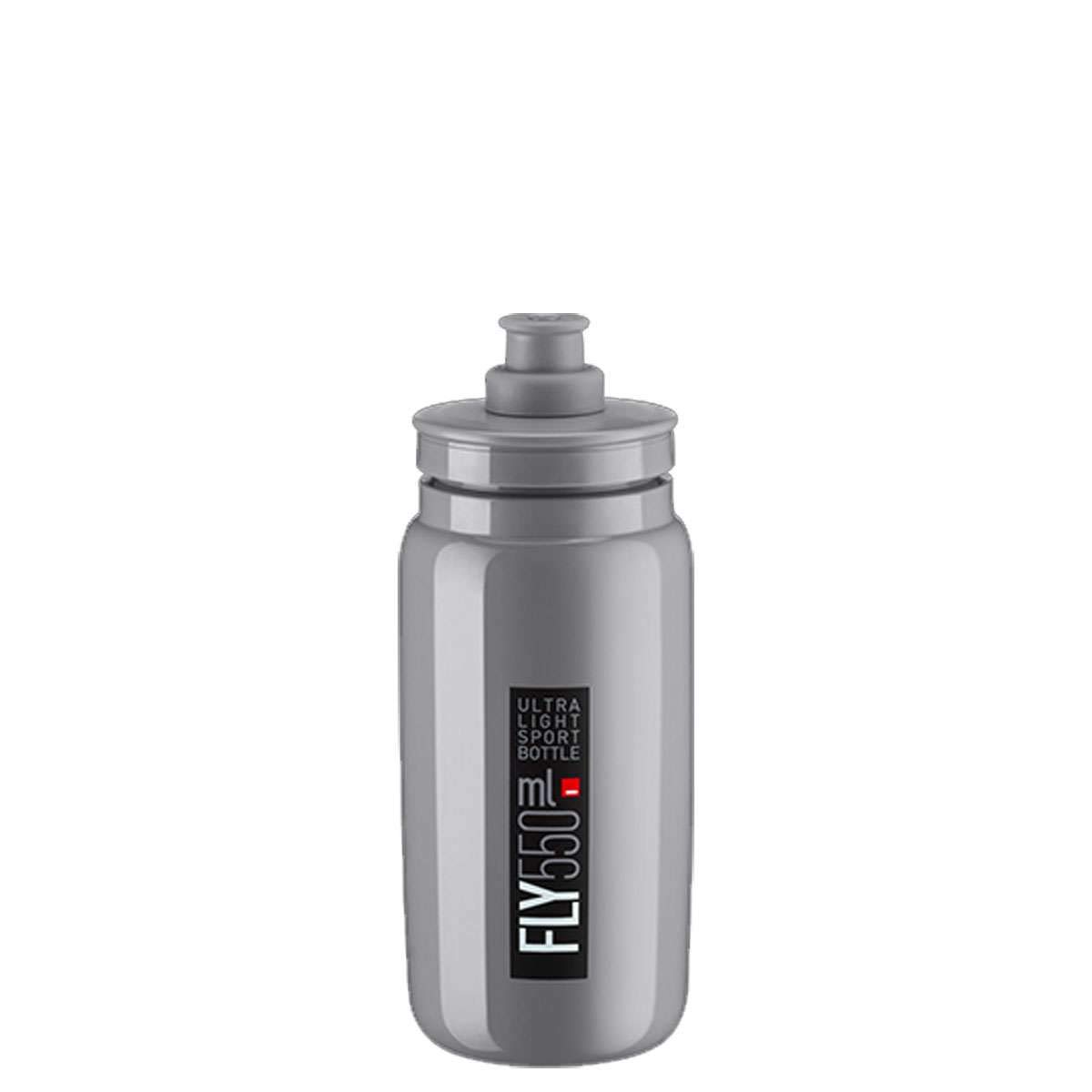 Elite Fly 550ml Water Bottle, Beige with Brown Logo – Ultra-Lightweight and Ergonomic for Cyclists